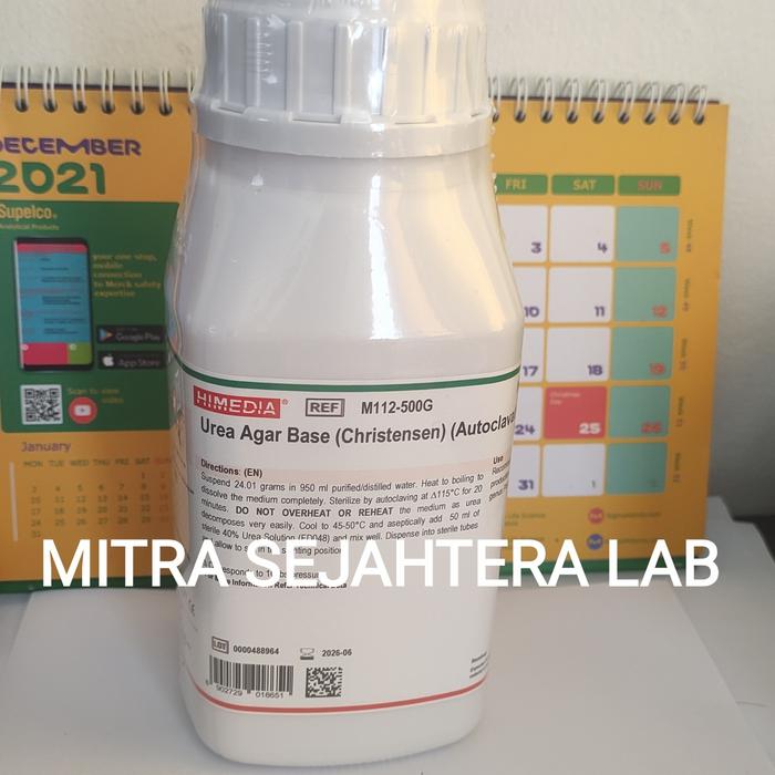 Jual Urea Agar Base Himedia 500 gram M112 / Media Mikro Urea Agar Base ...