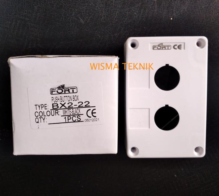 Jual BOX PUSH BUTTON 2 LUBANG FORT BX2-22 PUTIH - Kota Surabaya - Wisma ...