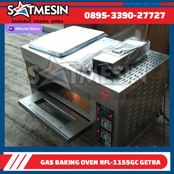 Jual Gas Baking Oven Getra Rfl-11ss/ Oven Roti Gas 1 Loyang / Oven Gas ...