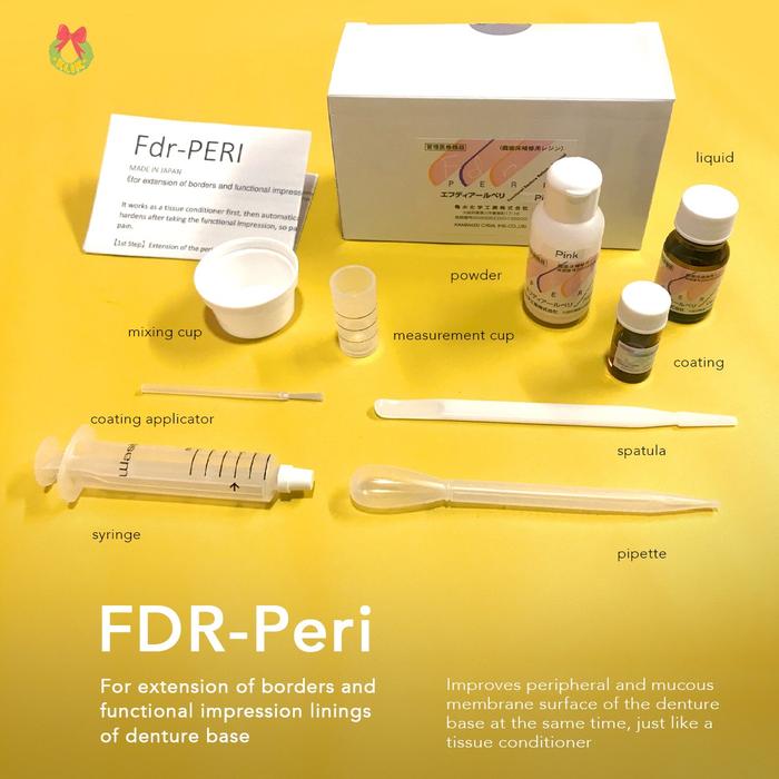 Jual KLIK DENTAL FDR ( Reline Denture Relining Material ) - Jakarta ...