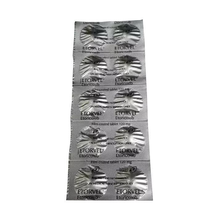 Jual ETORVEL 120MG FC 1 STRIP ISI 10 TABLET / ANTI NYERI / ANTI ...
