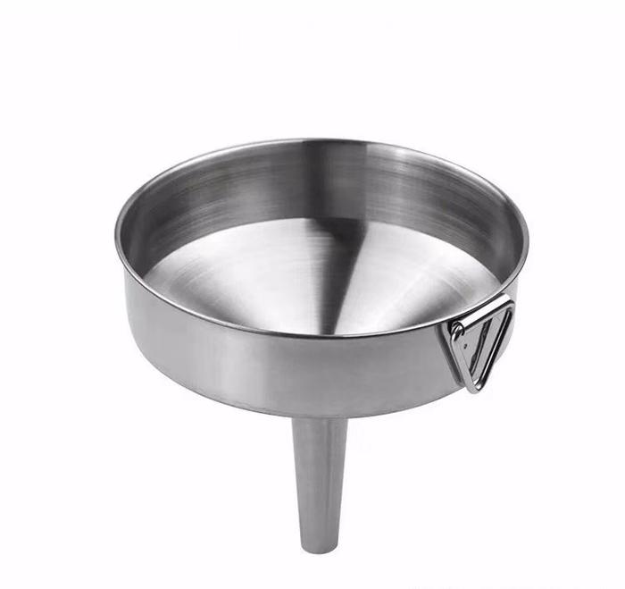 Jual Corong Minyak Stainless Kuat Tebal Funnel Lebar 10cm Tinggi 15cm ...