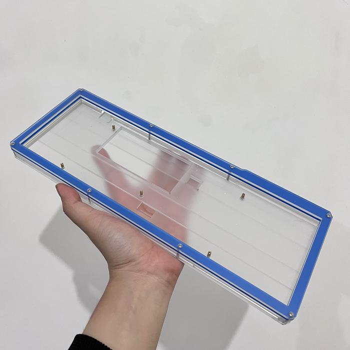Jual Custom Case Akrilik Keyboard mechanical Sades Kunai 68 - Putih ...
