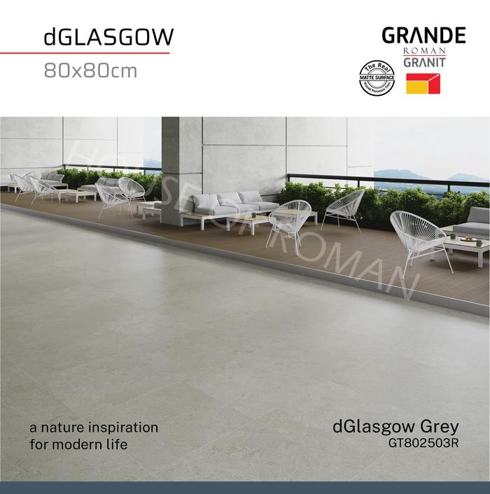 Jual ROMANGRANIT GRANDE MATTE dGlasgow Grey 80x80 GT802503R ROMAN ...