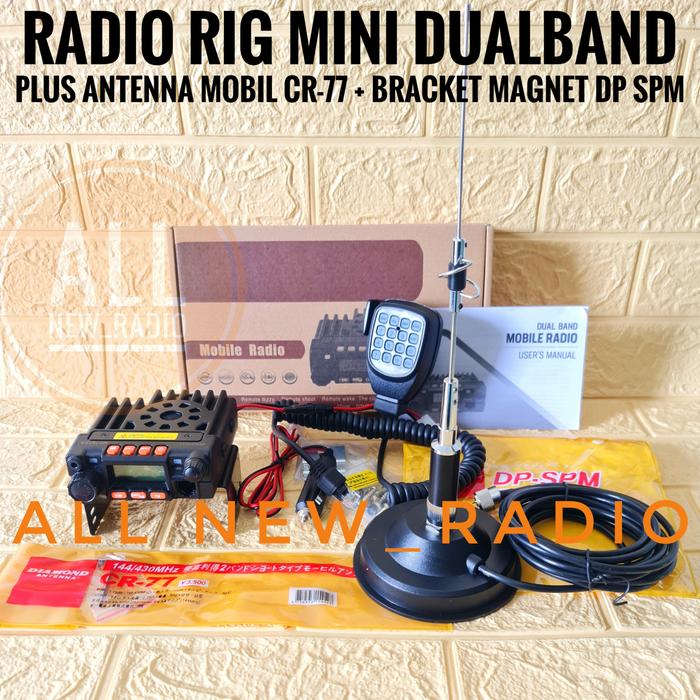 Jual RADIO RIG MINI DUALBAND WEIRWEI UV9800 REDELL DL9900 PLUS ANTENA ...