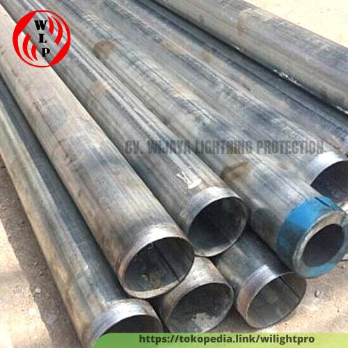 Jual Tiang Pipa Besi Bahan Galvanis Ukuran 3 inch Potongan 1 meter ...