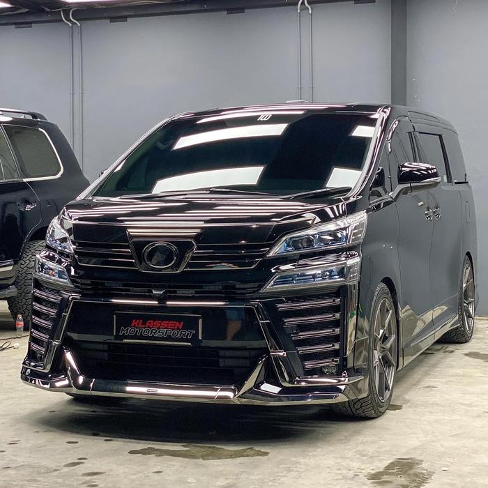 Jual Bodykit Modellista Toyota Vellfire CBU 2018 up Vellfire Modellista ...