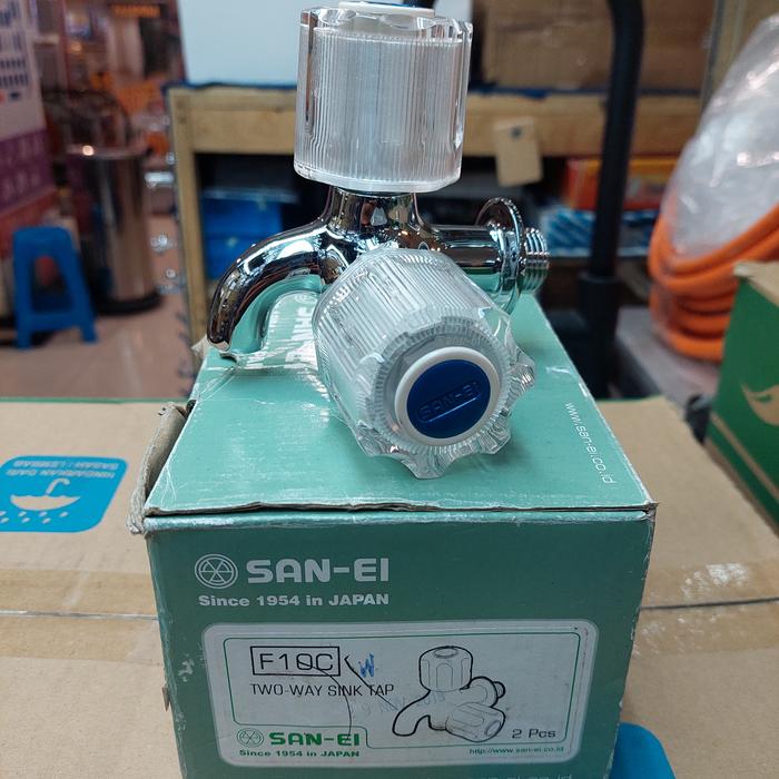 Jual Kran air cabang shower mandi kran air double san-ei f10c original - Jakarta Pusat - pusat ...
