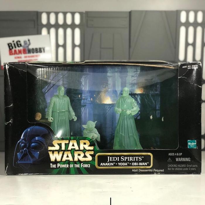 Jual STAR WARS POWER OF THE FORCE JEDI SPIRIT’S BOXSET ACTION FIGURE ...