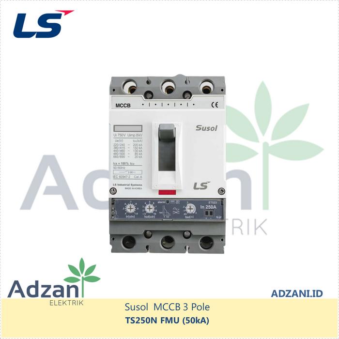 Jual MCCB 3P 200A 50kA TS250N FMU LS Susol LSis - Jakarta Pusat - Adzani.id | Tokopedia
