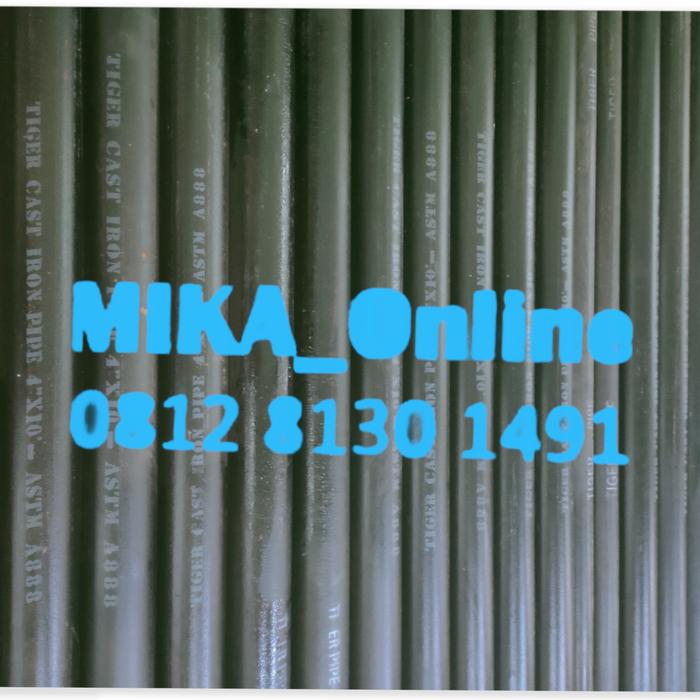 Jual Pipa Cast Iron DN100 x 3 Mtr TIGER - Jakarta Pusat - Mika Teknik ...
