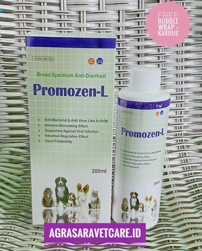 Jual PROMOZEN L - obat anti diare, multivit, peningkat imun anjing ...