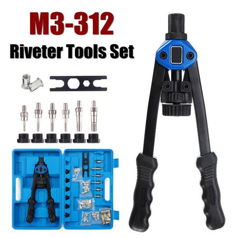 Jual Heavy Duty Nut Rivet Riveter Tool Rivnut Nutsert Riveting Kit ...