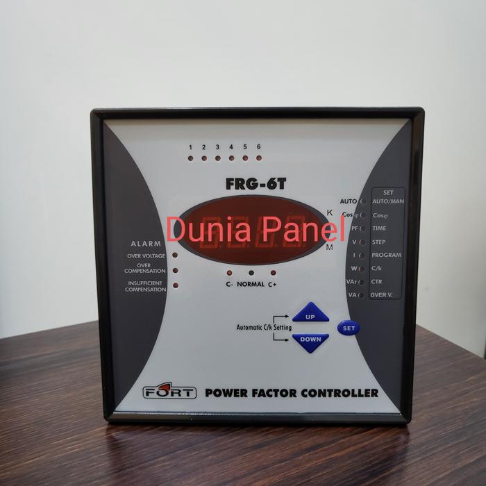 Jual Power Factor Regulator/Power Factor Controller PFR 6 Step FORT FRG ...