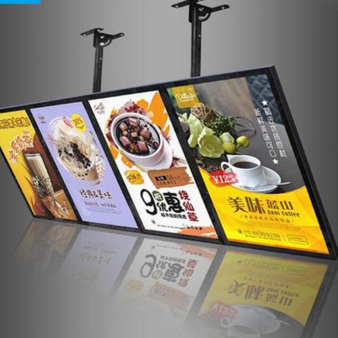 Jual Slim Light Box / Slim Menu Resto Nyala / Light Box Neon LED Custom ...