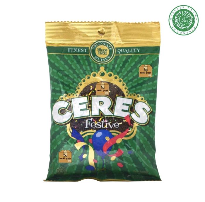 Promo Coklat Meses Ceres Cokelat Mesis Milk Festive Warna Warni ...