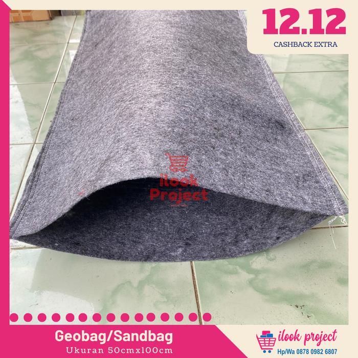 Jual Geobag Sandbag Gotextile Bag Karung Pasir Berbagai Ukuran - 300gr ...