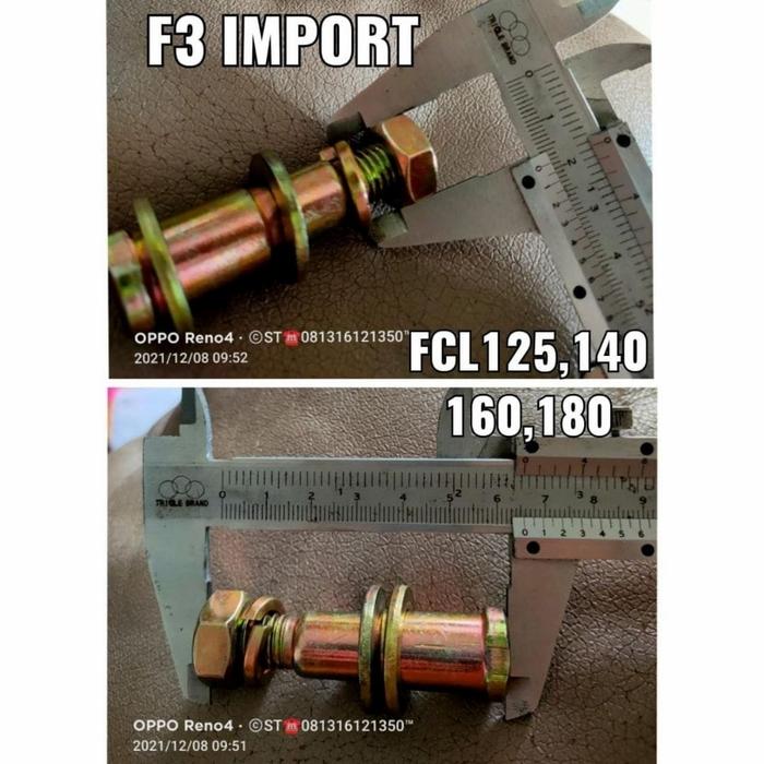 Jual Rubber + baut mur FCL / baut coupling FCL + KARET - Bolt+Rubber KW2 - Kota Surabaya ...