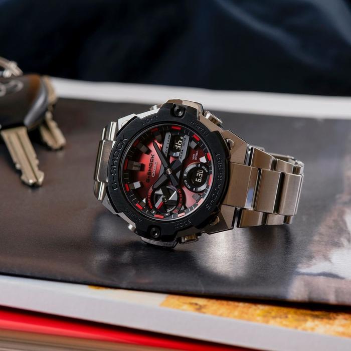 Jual Jam Tangan G-Shock / Gshock GST-B400 Chrono Stainless Steel ...