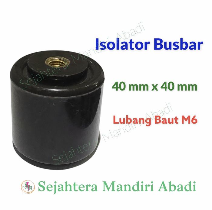 Jual Isolator Busbar 40x40 Dudukan Busbar Bulat Hitam - Kota Bandung ...