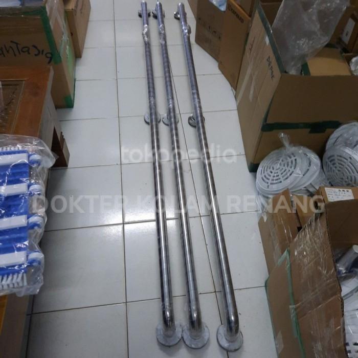 Jual Hand Railing Stainless 2,5m Pinggiran Kolam Renang Pipa 1,5in ...