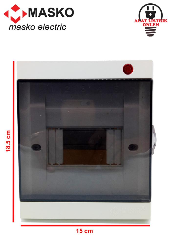 Jual BOX MCB 5 GROUP + LAMPU MASKO 9905L / RUMAH INBOW / OUTBOW IB / OB ...
