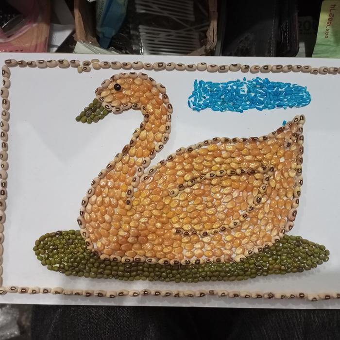 Jual Kolase Angsa Dari Biji Bijian - Kab. Jember - Habib_Craft | Tokopedia