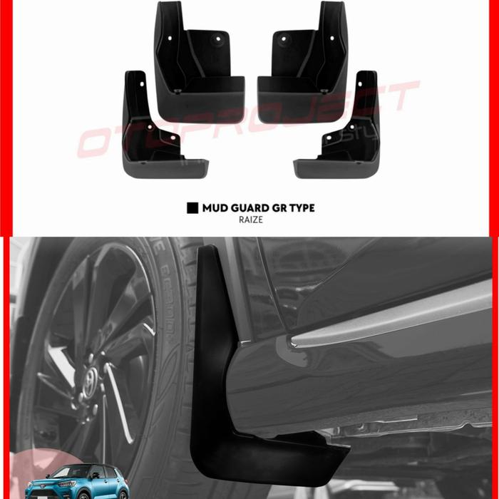 Jual Mud guard karpet lumpur toyota raize 2021 TYPE GR SPORT - Jakarta ...