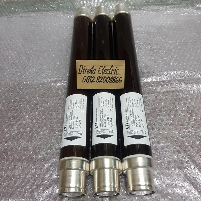 Jual Fuse ETI 32A 24kV 63kA H.R.C FUSE LINK . IEC 60282-1 - Jakarta Pusat - DINATA ELECTRIC ...