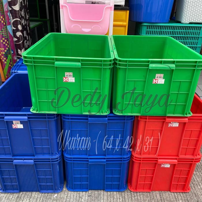 Jual Container Box Hanata 2103 Plastik / Container industri Plastik ...