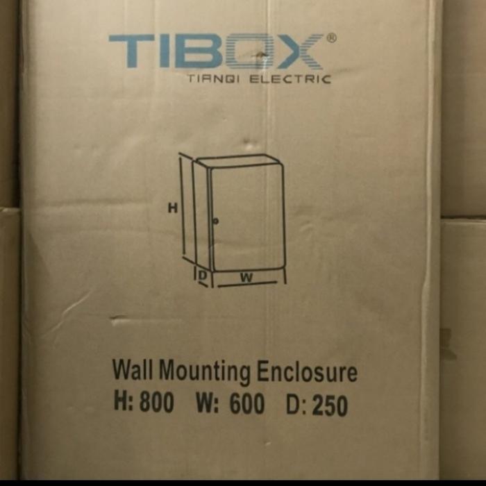 Jual TIBOX Box Panel Sheet Steel 800 x 600x 250mm IP65 - Kab. Bogor ...