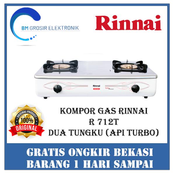 Jual RINNAI Kompor Gas RI - 712 T / RI-712T (2 Tungku) - Kota Bekasi ...