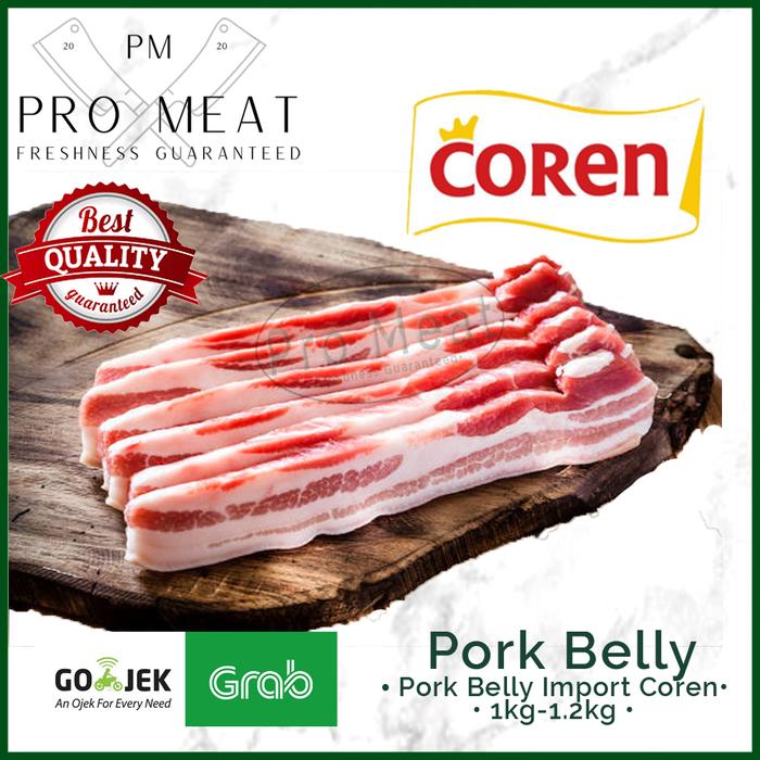 Jual Daging Babi Pork Belly Samcan Import Premium Spain COREN 250g ...