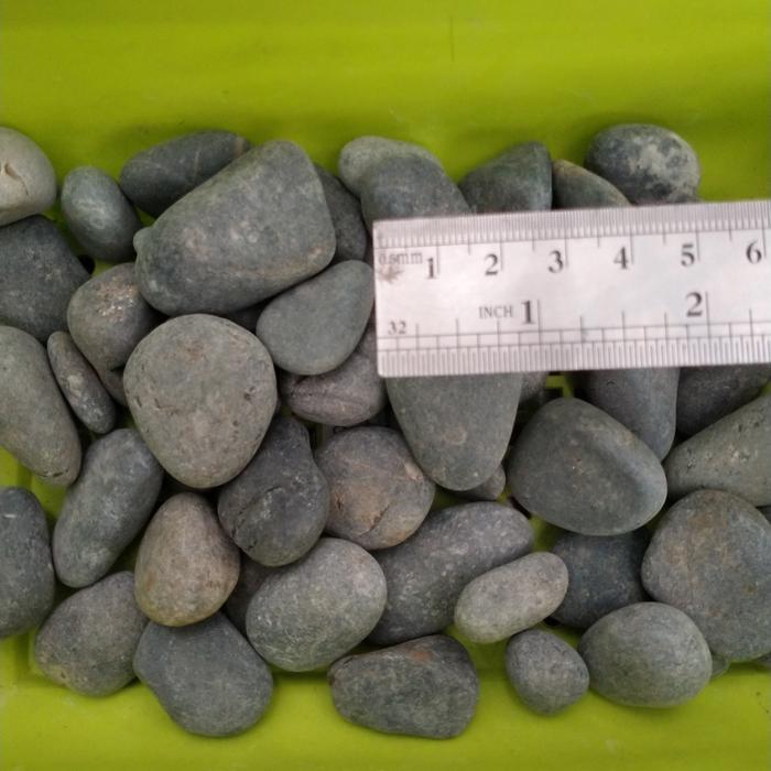 Jual pebble/batu A2 Bengkulu hitam untuk landscape/penghias - Kota ...