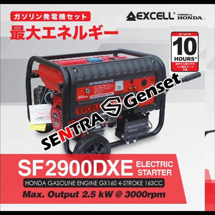 Jual Genset 2500 watt Honda Excell SF 2900 DXE - Jakarta Barat - Sentra ...