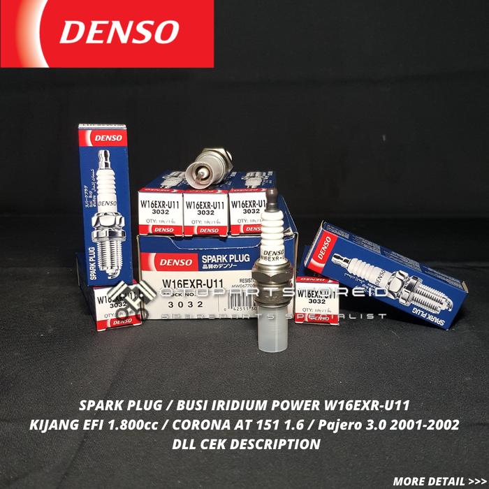 Jual BUSI KIJANG EFI 1.8cc / AT151 / CAPTIVA / SPARK 1.0 DENSO W16EXR-U11 - Kota Semarang ...