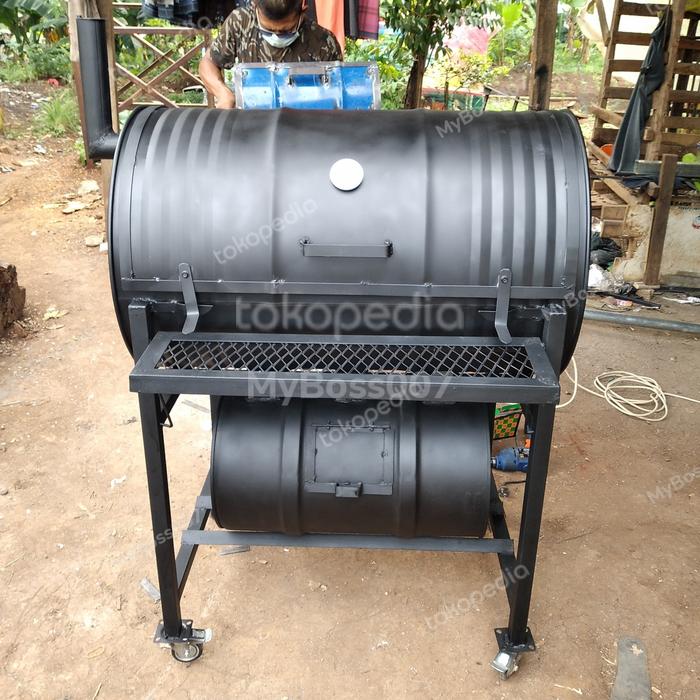 Jual Pit smoker grill bbq alat pengasapan panggangan seii barbeque ...