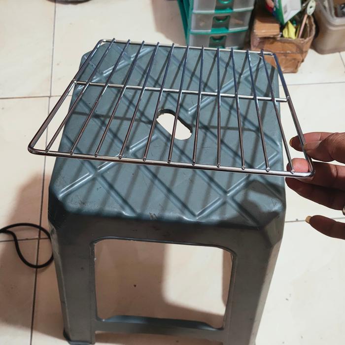 Jual Besi Dudukan Panggangan/roaster 2 Tungku Getra/victon/king Chef Di ...
