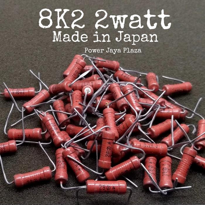 Jual Resistor 8K2 2watt made in Japan High Quality resistor - Kota ...
