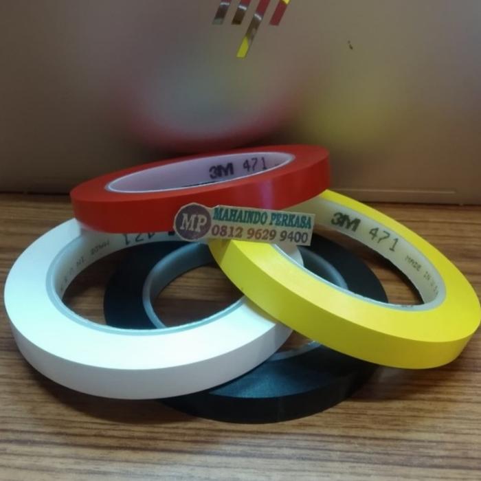 Jual 3M Vinyl Tape 471 Floor Marking Tape Masking Tape USA Original ...