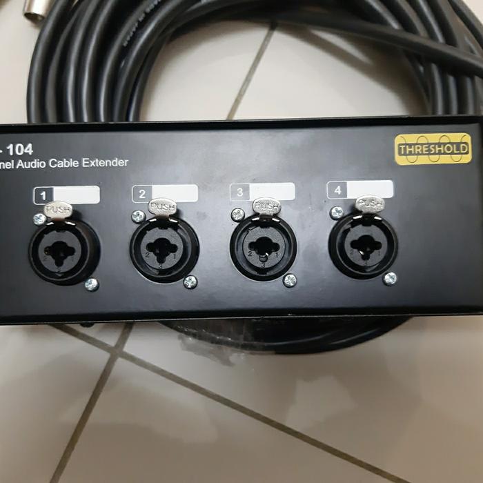 Jual Snake Cable CANARE original Japan 4 Channel 25 meter Chasis combo ...