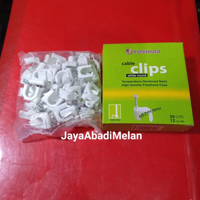 Jual Clips cable claim kabel no 12 paku beton - Kab. Karawang ...
