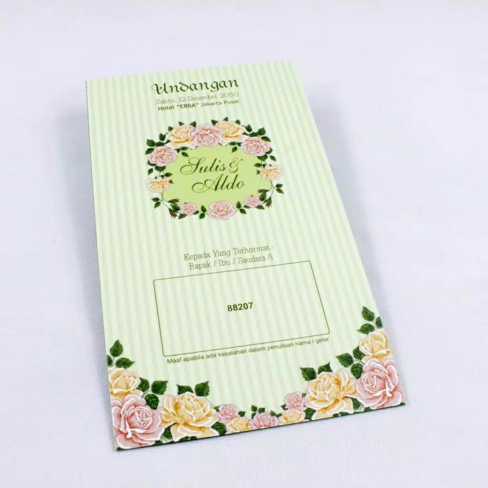 Jual Blangko Undangan Erba 88207 - Jakarta Utara - Bul88 shop | Tokopedia