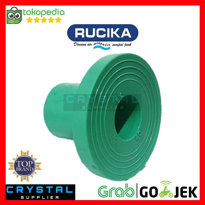 Jual FLANGE PPR RUCIKA 4" inch GREEN / Flange Wavin Tigris PPR 110 mm ...