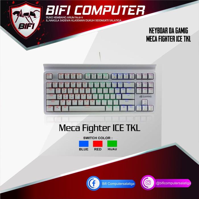 Jual DA Meca Fighter ICE TKL Mechanical Gaming Keyboard - Kota Salatiga ...