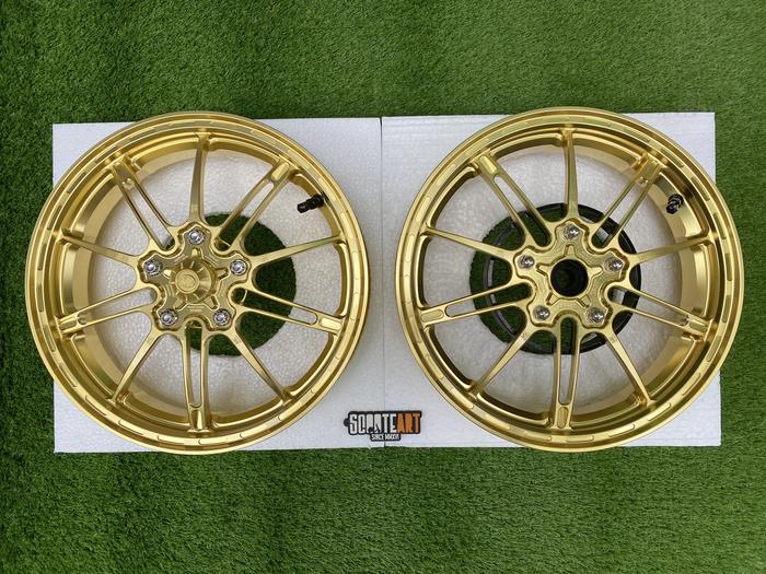 Jual Velg MK Factory Drag Rims Gold Series Vespa Sprint Primavera S LX ...