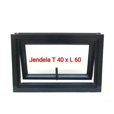 Jual Jendela Aluminium Boven L60 x T40 Bovenlight Casement Jungkit ...
