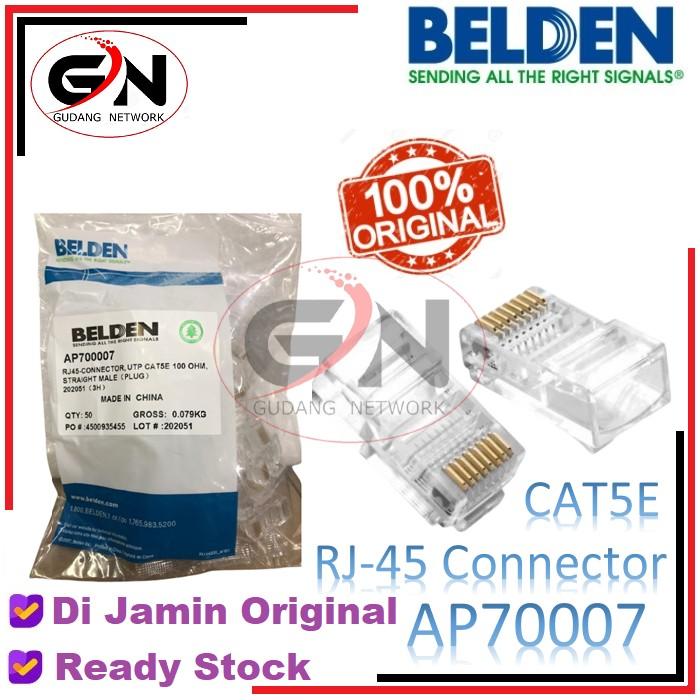 Promo Belden Connector RJ45 Cat.5 (Konektor RJ45 AP700007) ORIGINAL ...