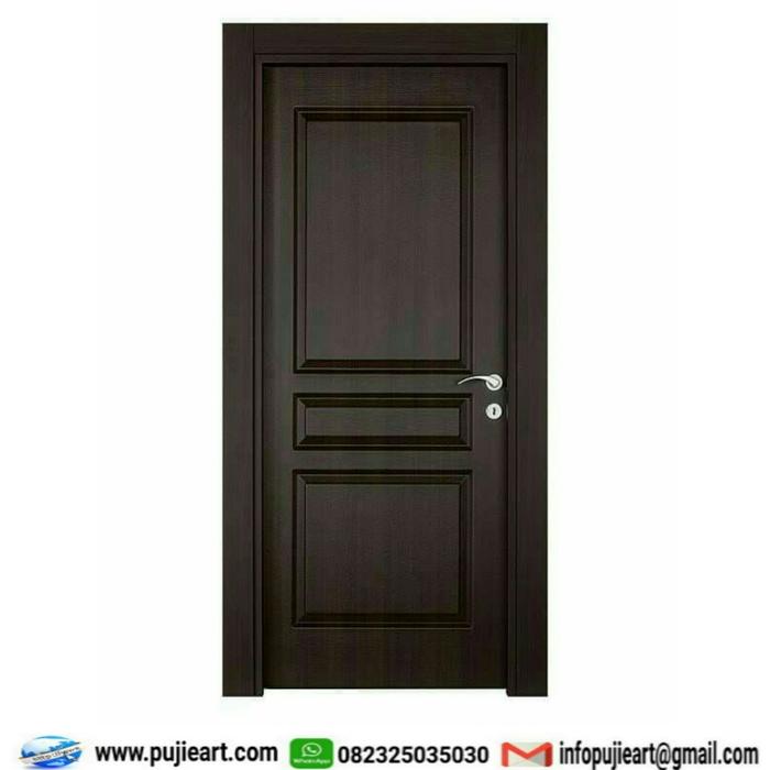 Jual Pintu Kamar Tidur Klasik Hitam Duco, Kusen Pintu Elegan Kayu ...