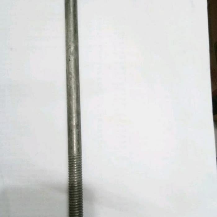 Jual Bolt Anchor / Baut Angkur M12 x 30cm Hotdip Galvanis Plus Mur ...